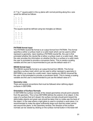 Deform 3 d v6.0 | PDF