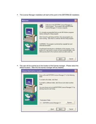 Deform 3 d_v61_pc_installation_notes | PDF