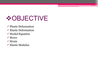 deformation of solids presentation ppts. | PPT
