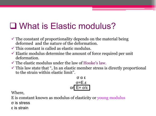 deformation of solids presentation ppts. | PPT