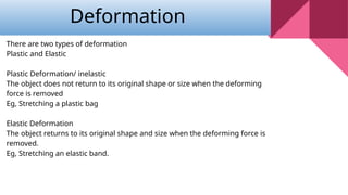 Deformation-Hookes Law and Elasticity.pptx
