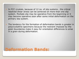 Deformation and kink bads | PPT
