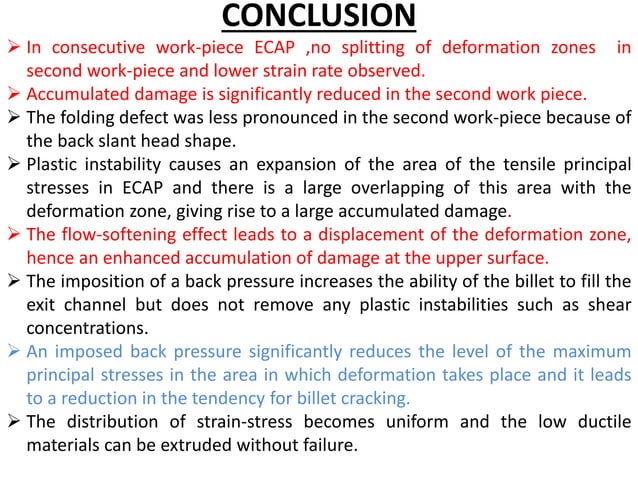 Equal Channel Angular pressing (ECAP) | PPT