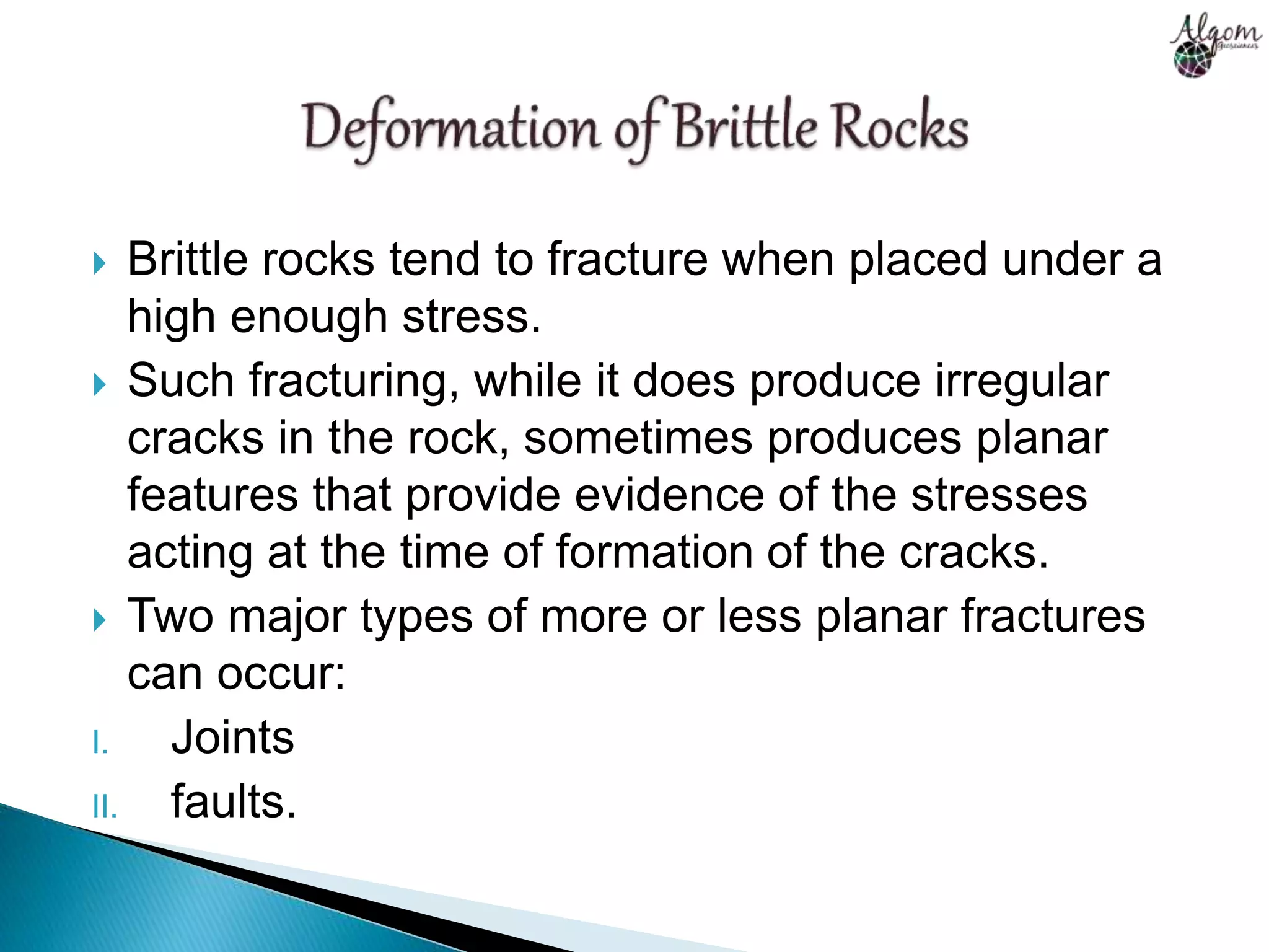 Deformation of Rock | PPTX