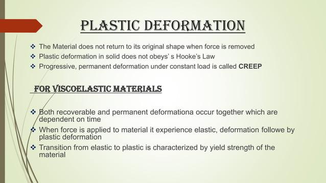 Deformation of Solid | PDF | Physics | Science