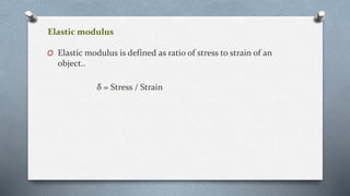 Deformation of solid | PPTX