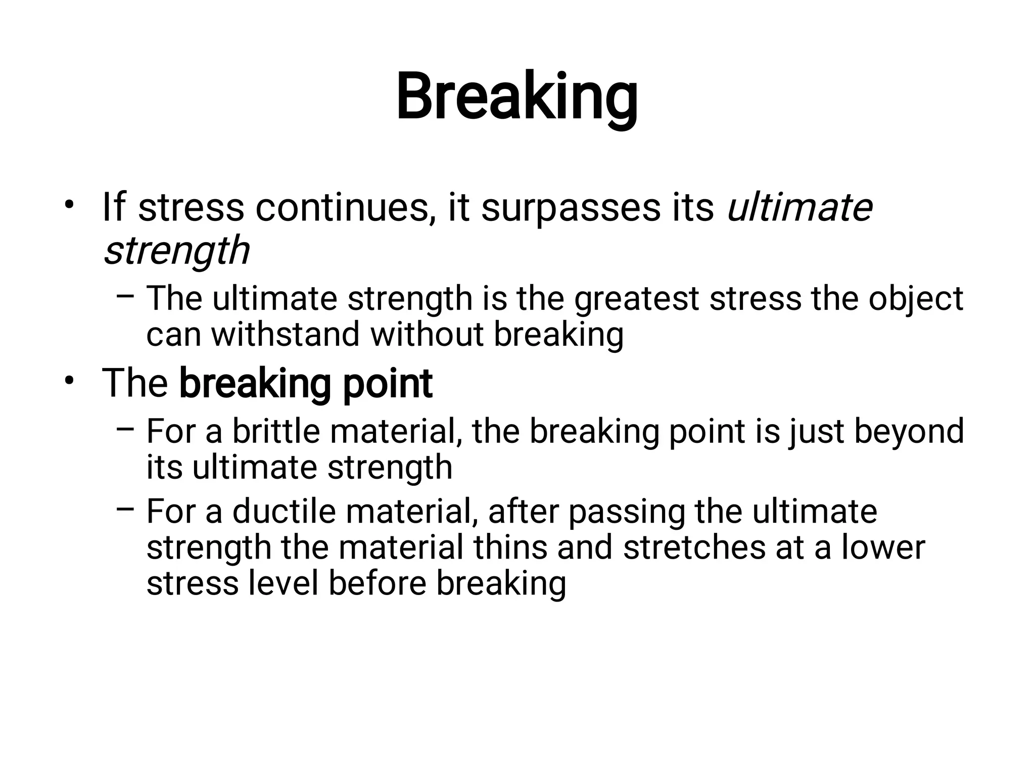 Deformation of solids (Physical Pharmaceutics) | PDF