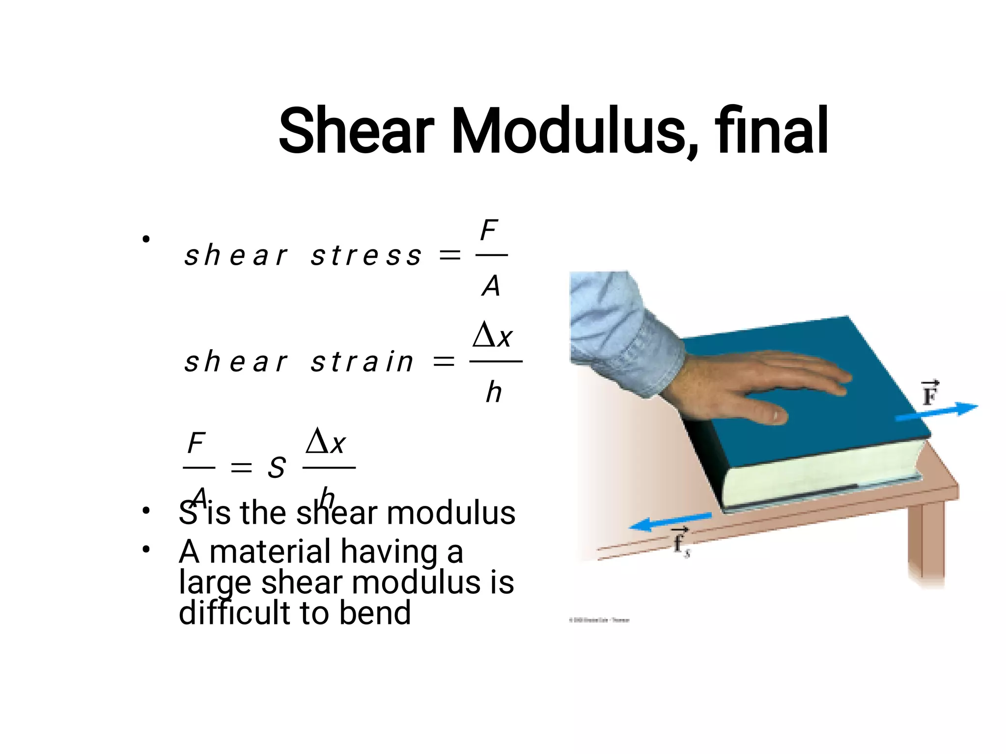 Deformation of solids (Physical Pharmaceutics) | PDF
