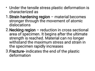 Deformation of solids (Physical Pharmaceutics) | PDF