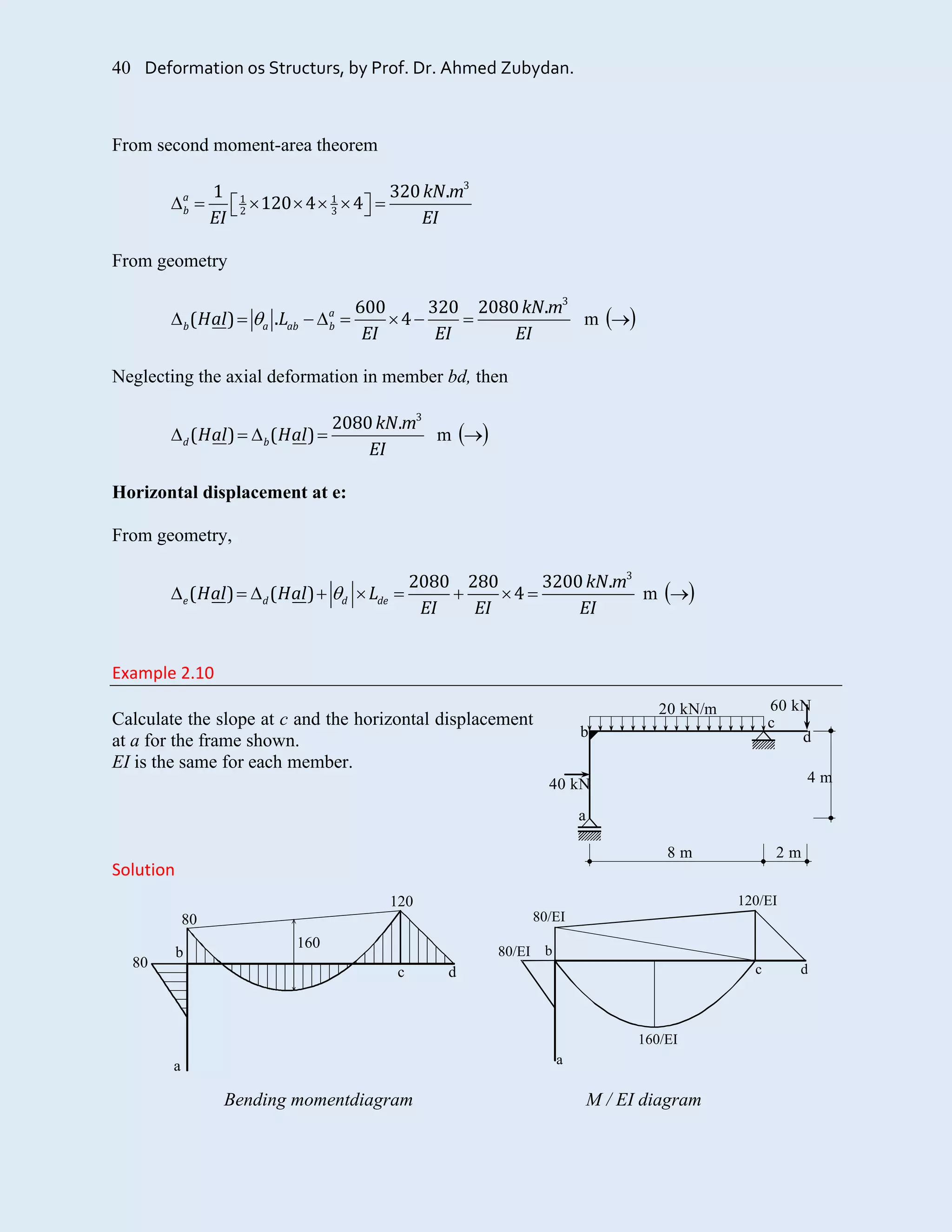 Deformation of structures | PDF