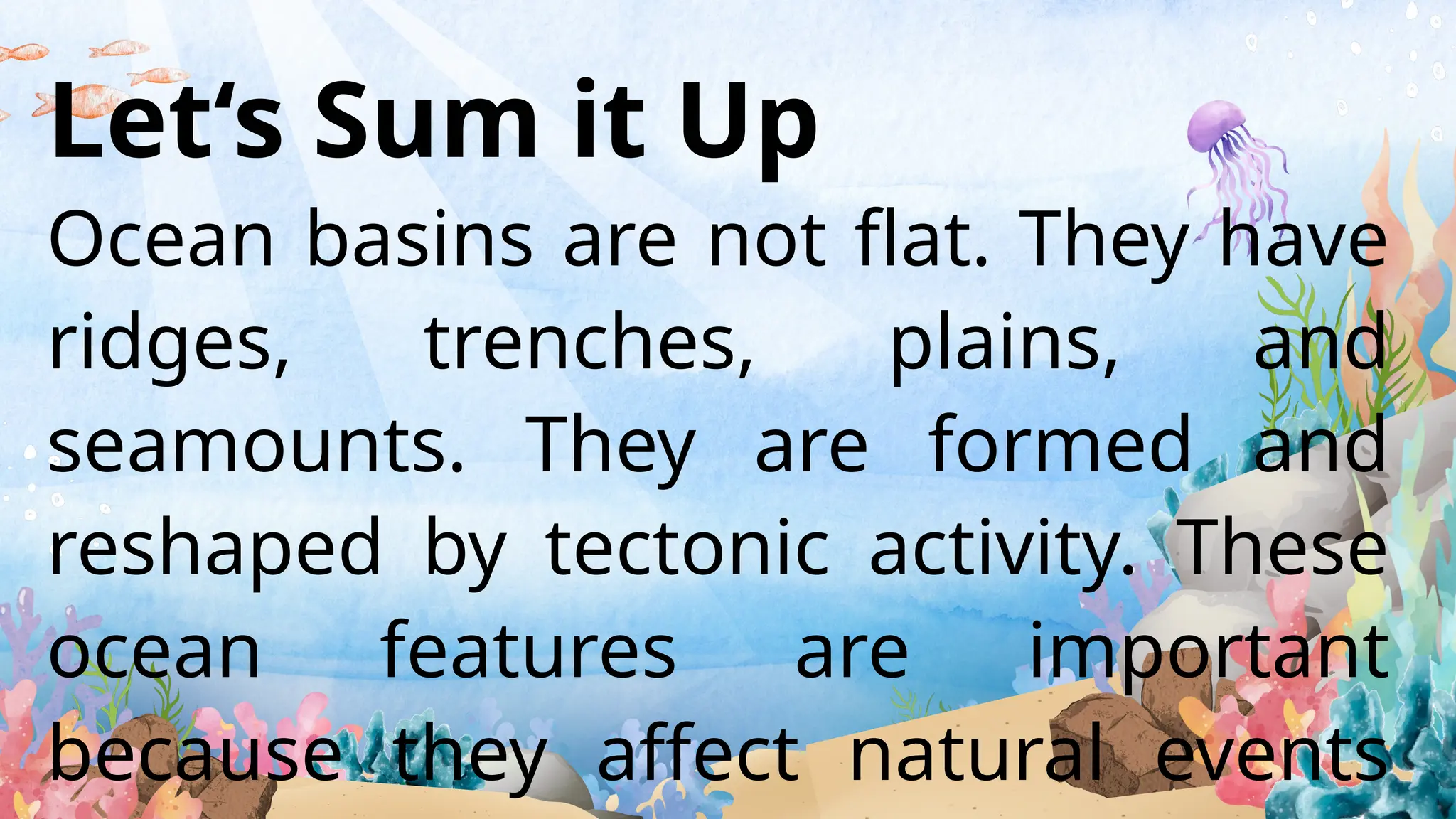 Deformation of the Crust Ocean Basins.pptx