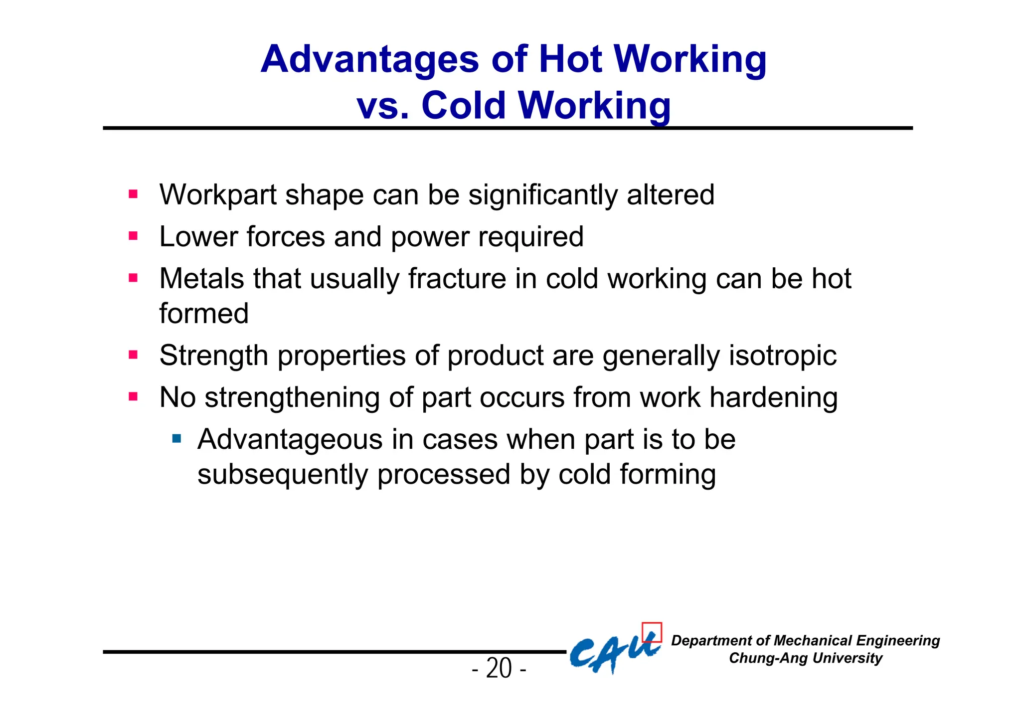 Cold Forging Process for Manufacturing a High-Strength One-Body Input Shaft | PPT
