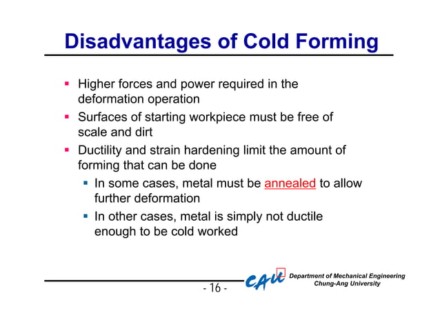 Cold Forging Process for Manufacturing a High-Strength One-Body Input ...