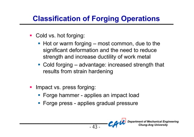 Cold Forging Process for Manufacturing a High-Strength One-Body Input ...