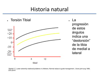 Deformidades rotacionales de los miembros inferiores | PDF