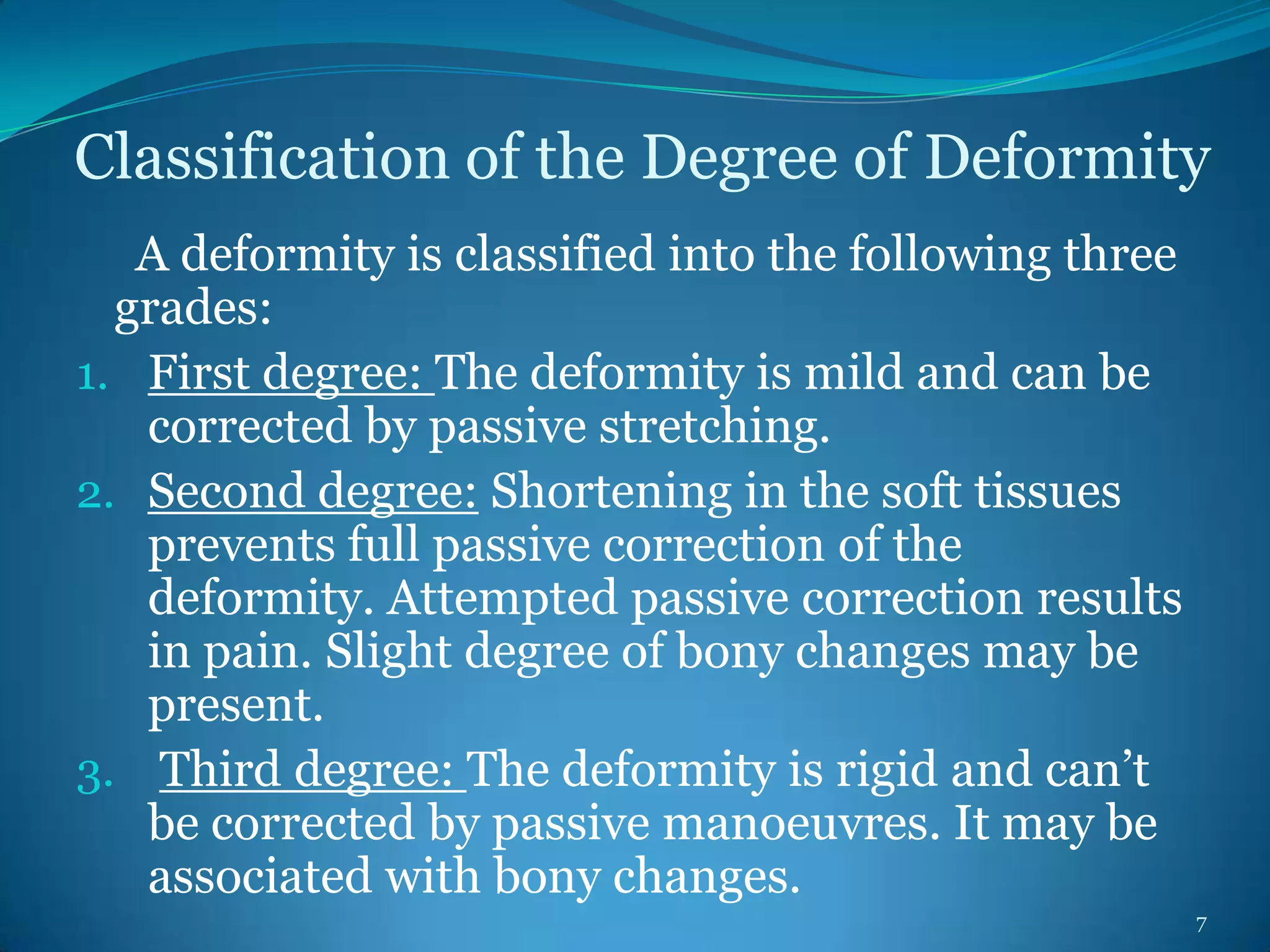 Deformities Of Human Body | PPTX