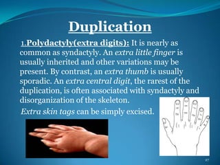 Deformities Of Human Body | PPTX