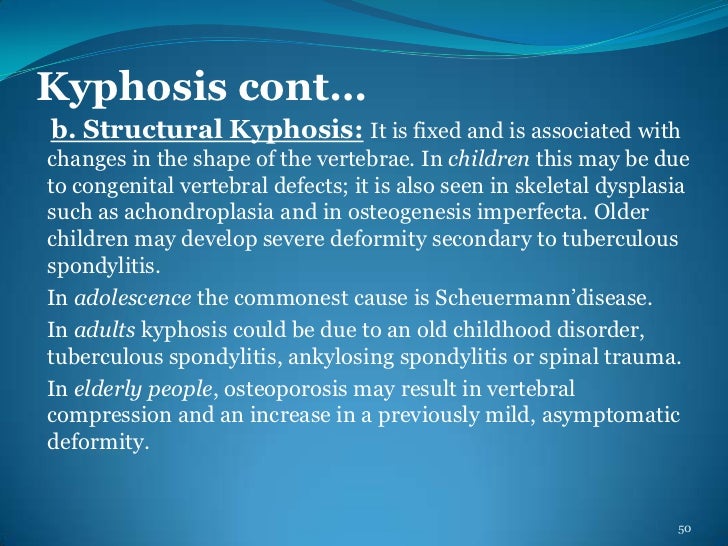 Deformities Of Human Body