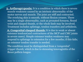 Deformities of human body pps | PPSX