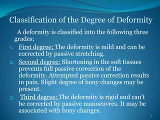 Deformities of human body pps | PPSX