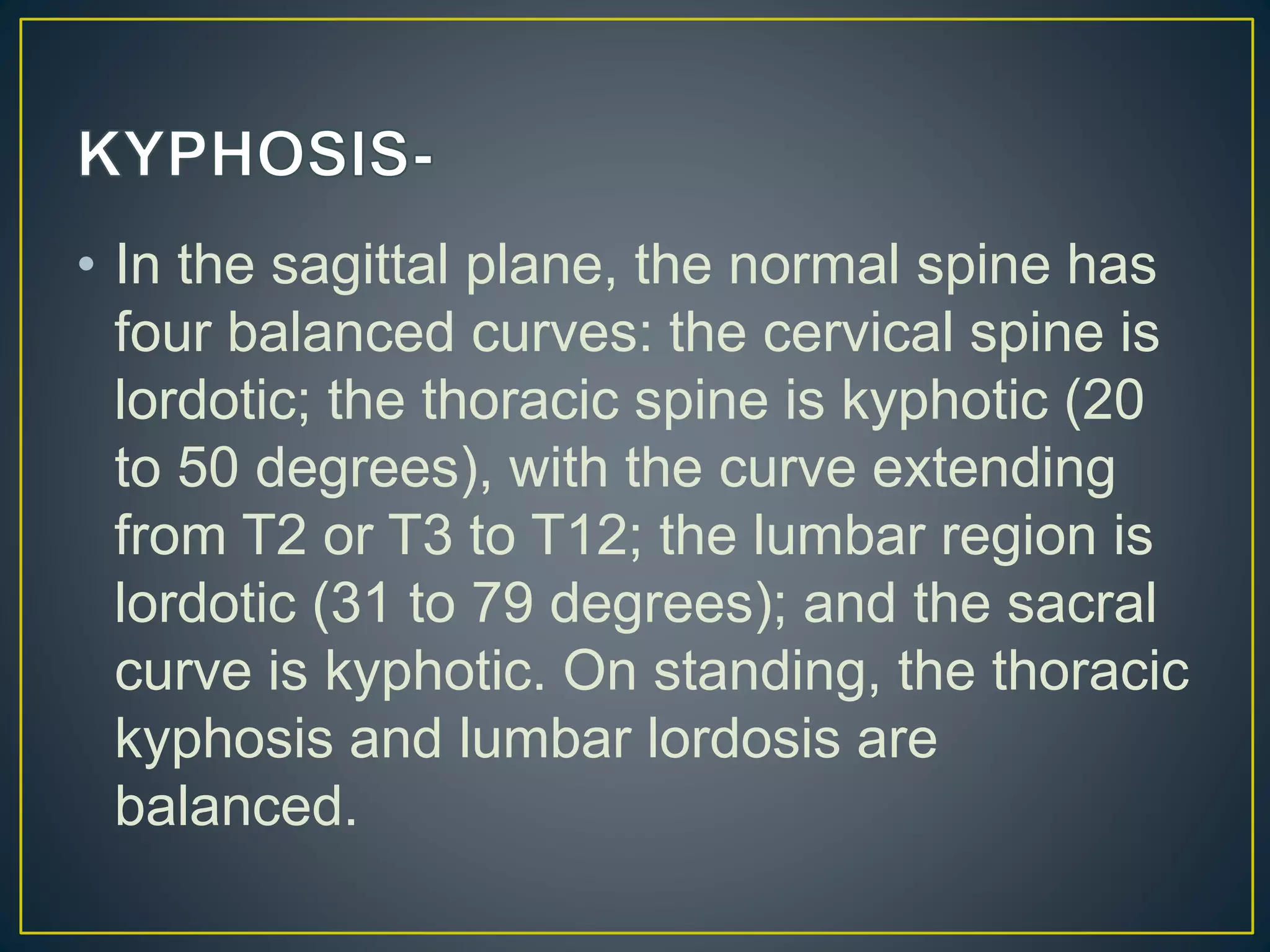 Deformities of spine | PPTX
