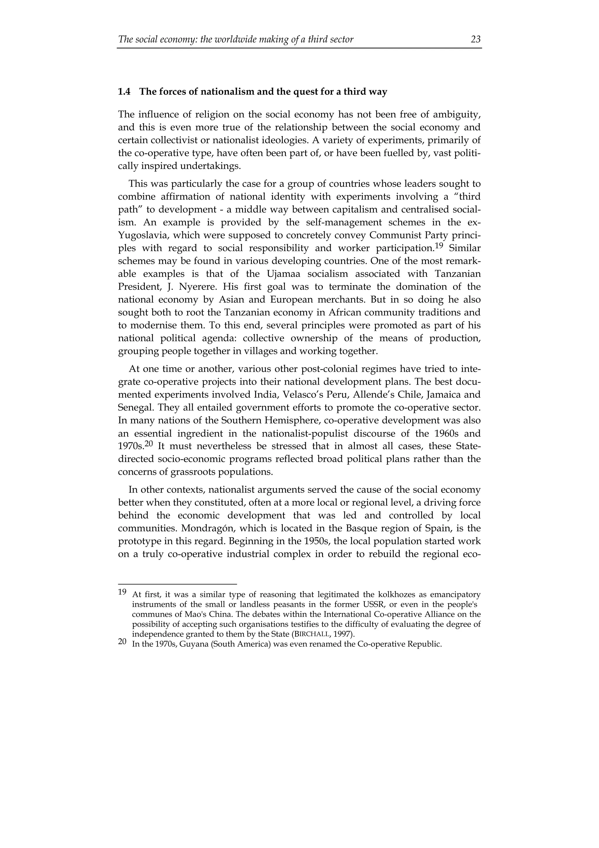 Defourny. social economy | PDF