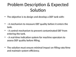 DER TANK WITH MECHANISM DEF QUAILTY CONTROL DEF FILLING | PPTX