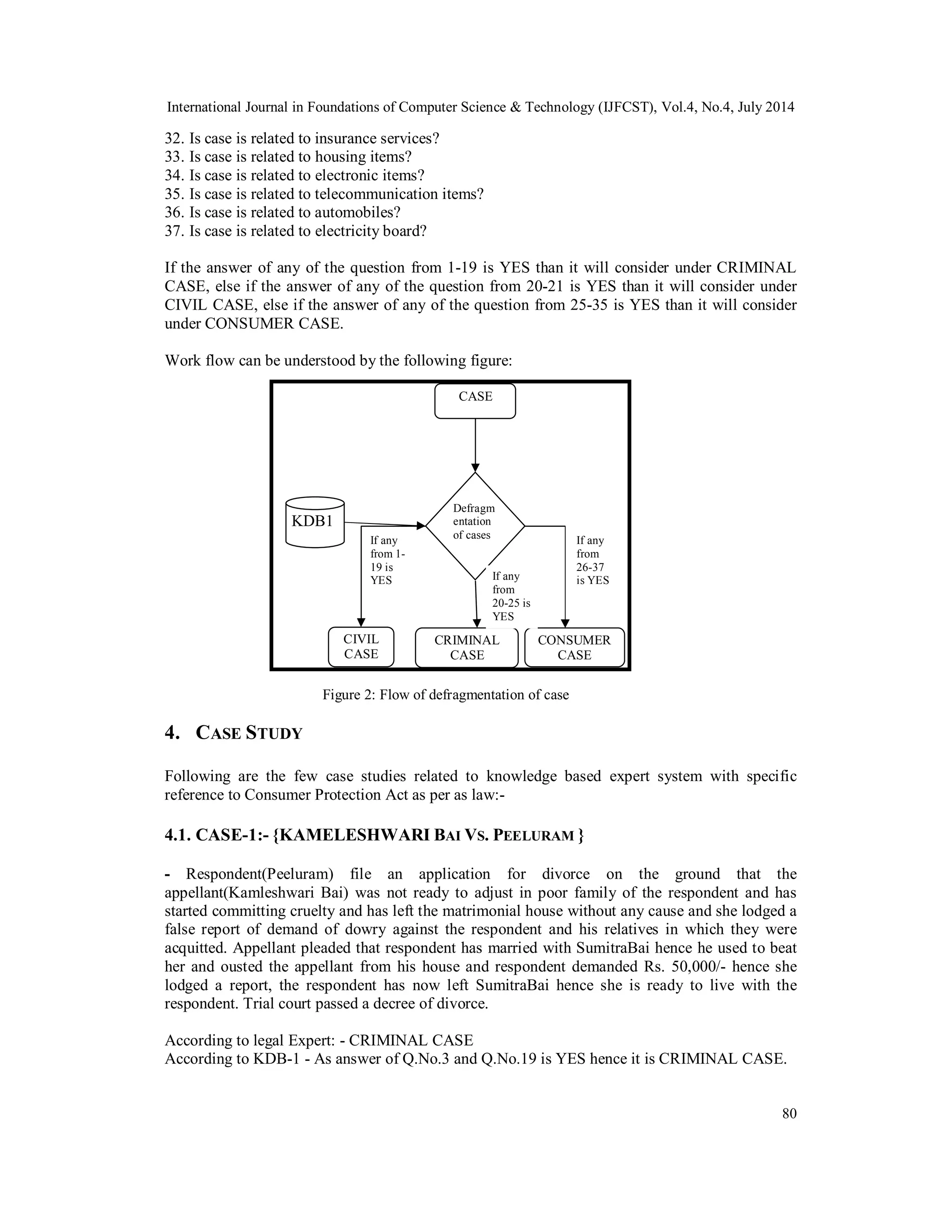 Defragmentation of indian legal cases with | PDF | Databases | Computer Software and Applications