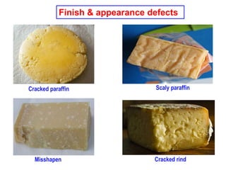 Defrects of cheddar cheese | PPTX
