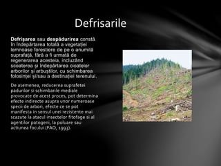 Defrisari alunecari de teren | PPT