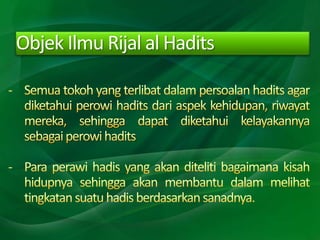 Slide Ilmu Riaj al hadits | PPTX