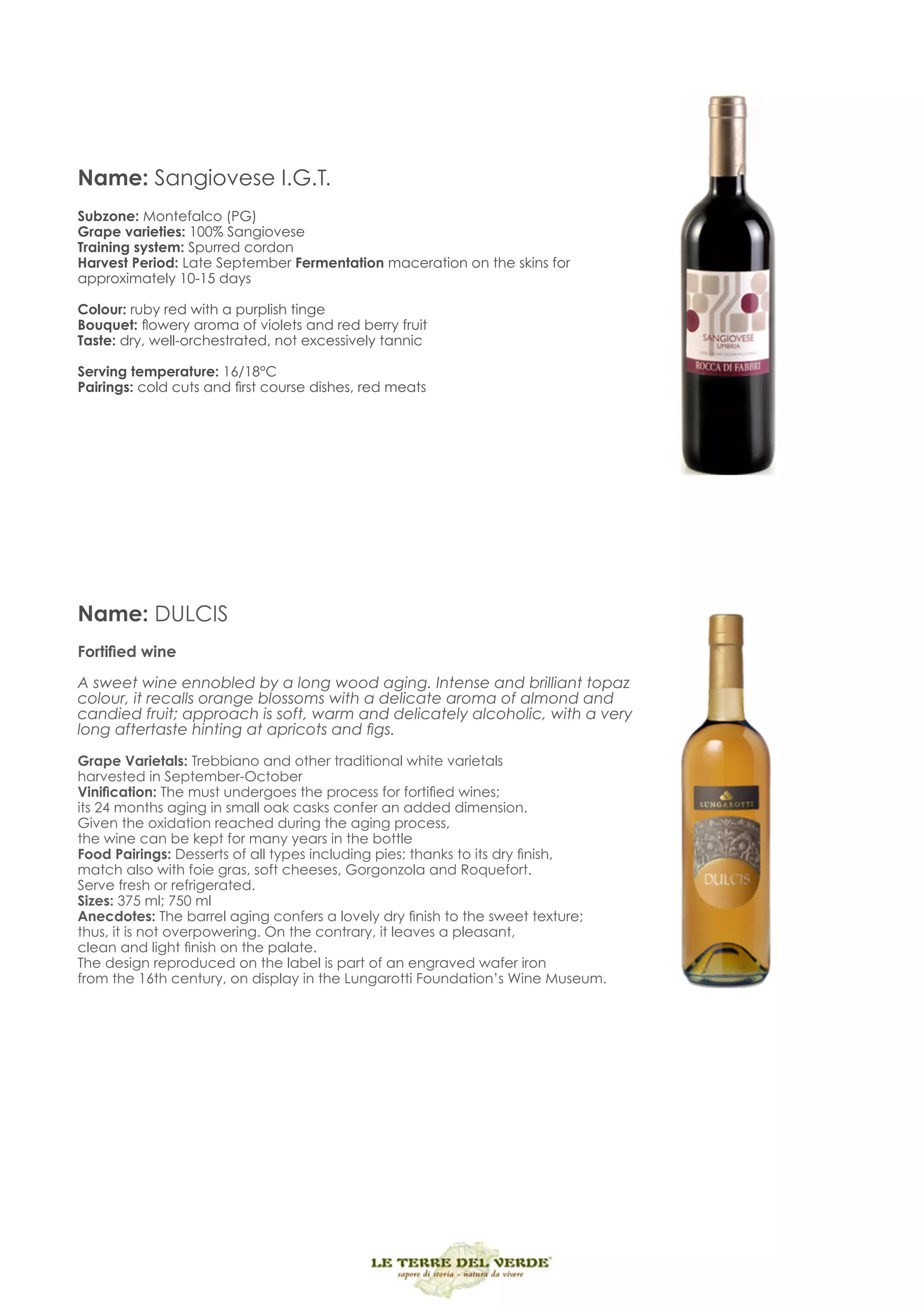 1 nights Sample culinary tour (self drive) in Le Terre del Verde B2B ...