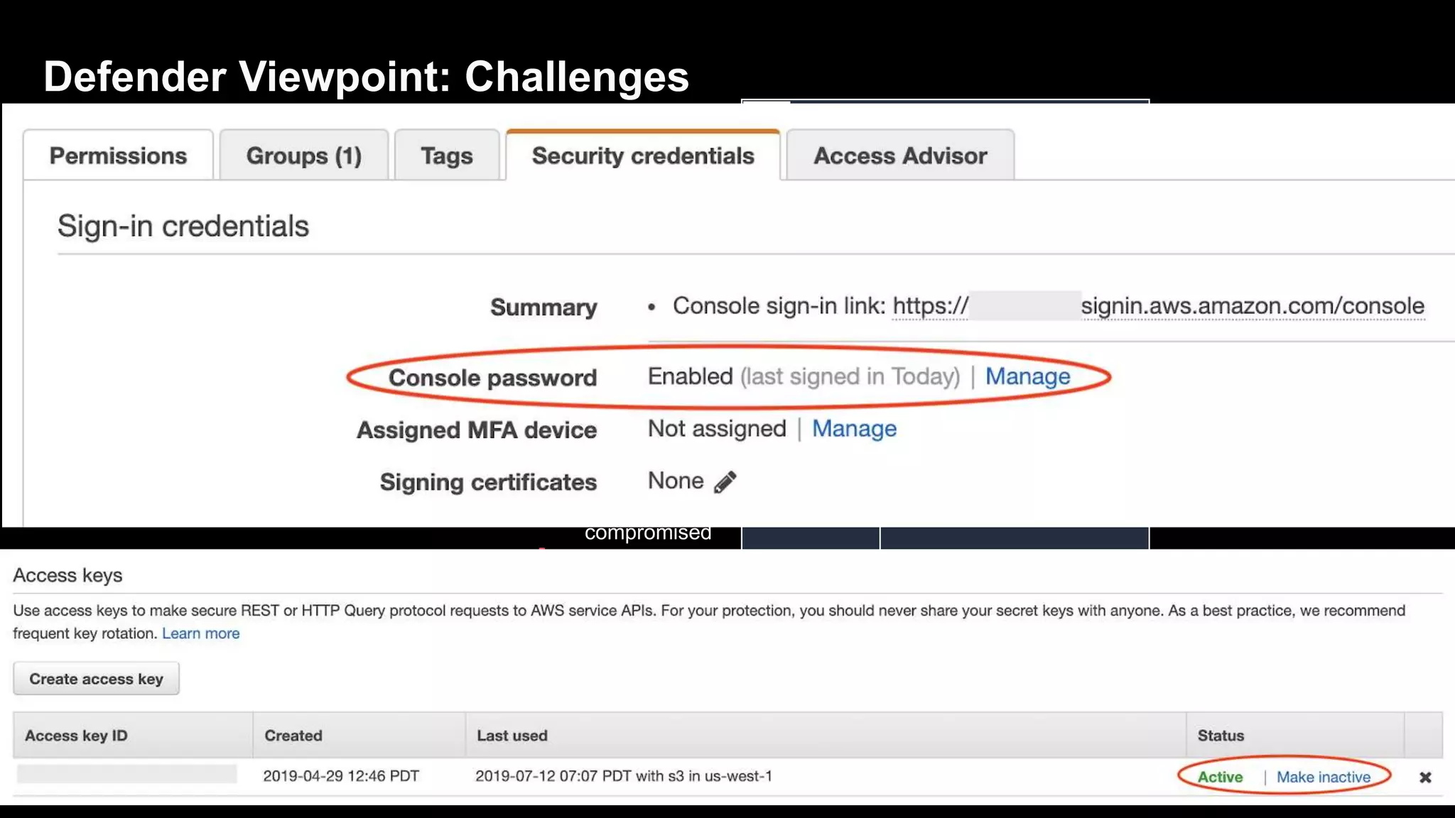 DEF CON 27 - Exploiting AWS Loopholes | PPT