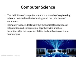 What Is Computer Science Definition
