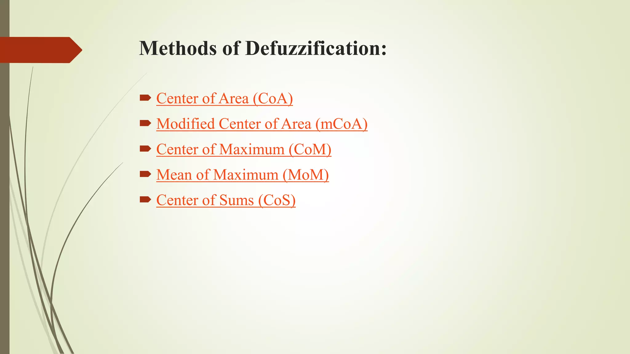 Defuzzification | PPTX