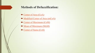 Defuzzification | PPTX