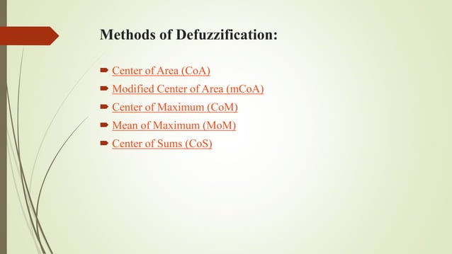Defuzzification | PPTX | Computing | Technology & Computing
