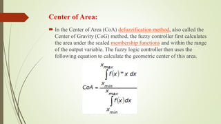 Defuzzification | PPTX