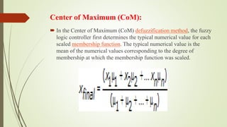 Defuzzification | PPTX