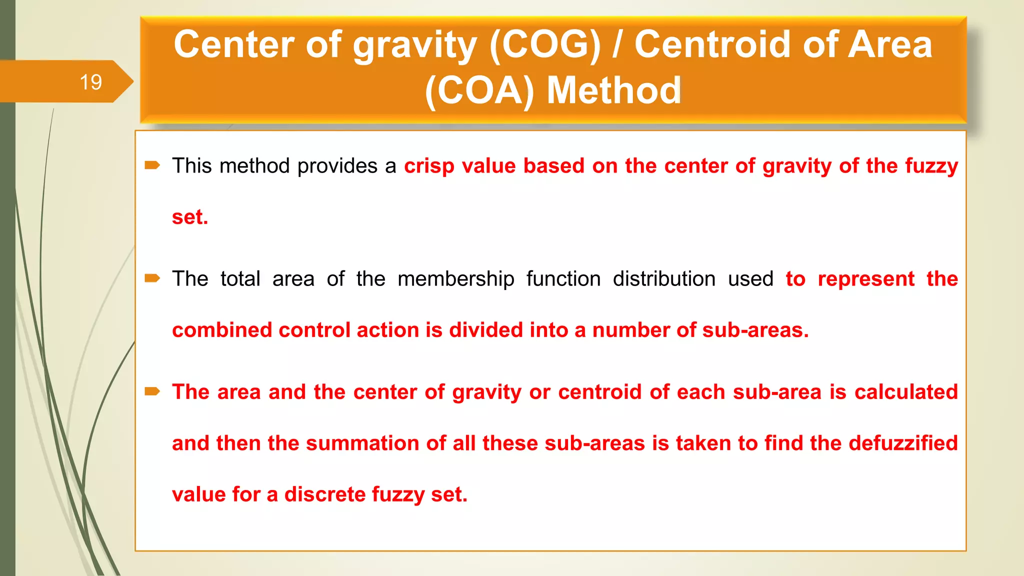 Defuzzification | PPTX
