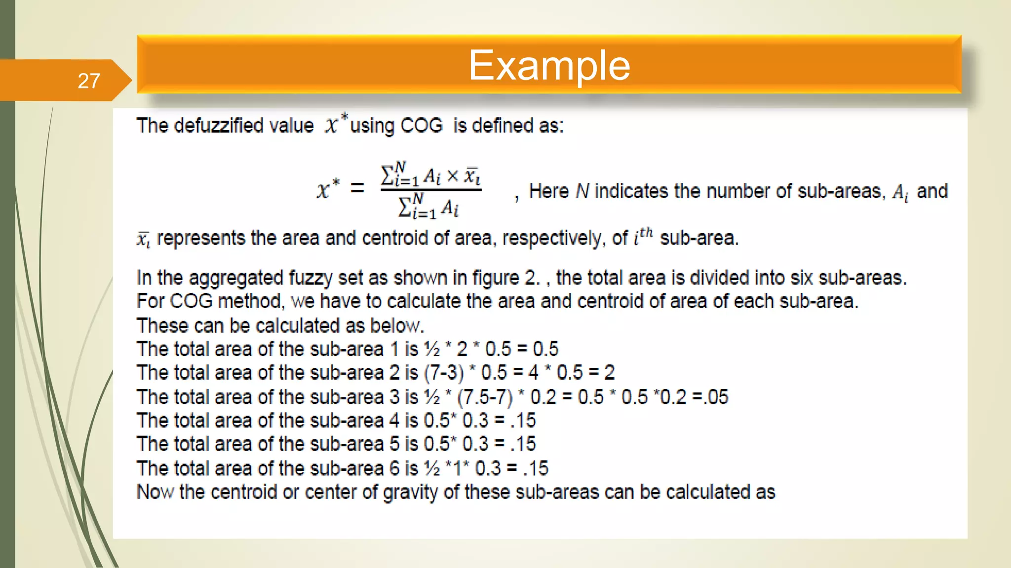 Defuzzification | PPTX | Science