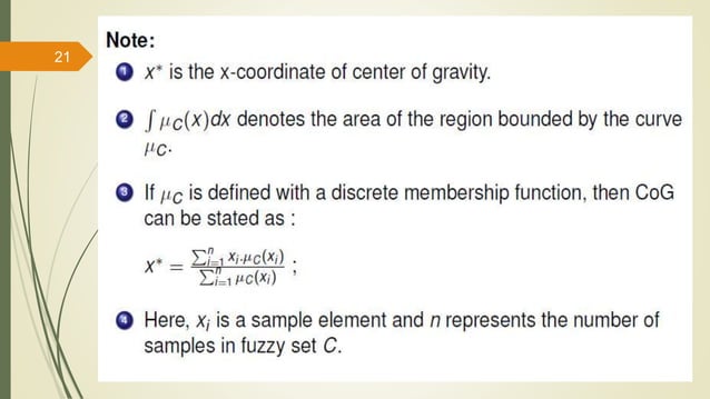 Defuzzification | PPTX | Science