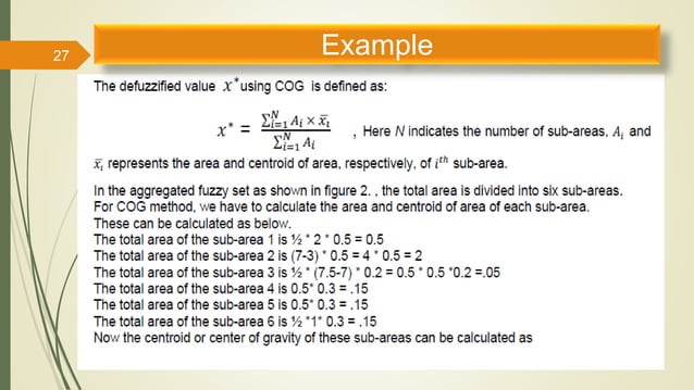 Defuzzification | PPTX | Science