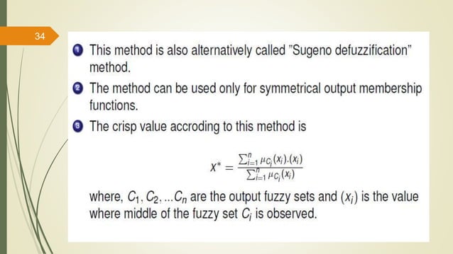 Defuzzification | PPTX | Science
