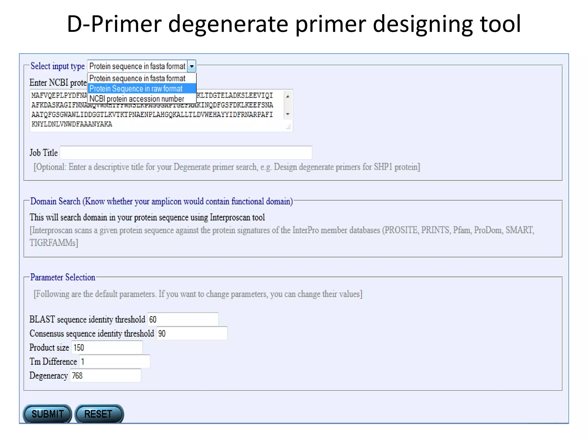 Degenerate primers | PPTX