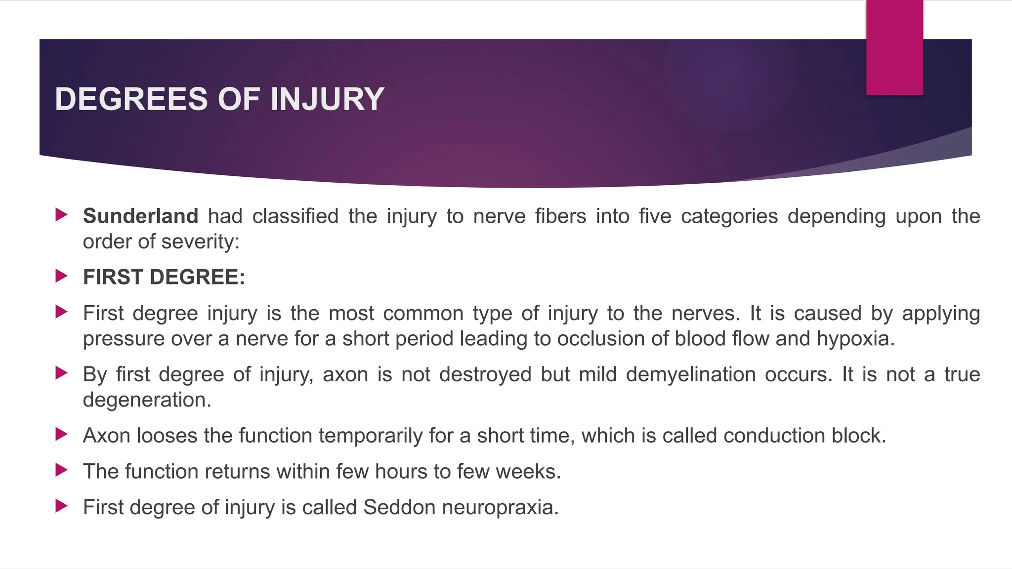 Degeneration and Regeneration of Nerve Fibers.pptx