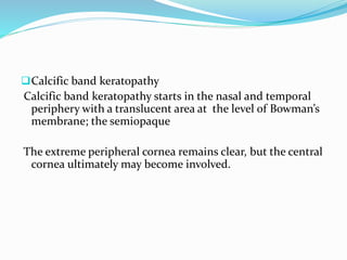 Degenerative condition of eye | PPTX
