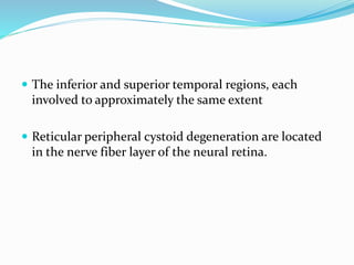 Degenerative condition of eye | PPTX