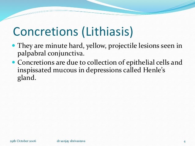 Degenerative condition of eye