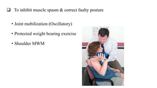 Physiotherapy for Frozen shoulder and Rheumatoid arthritis | PPTX